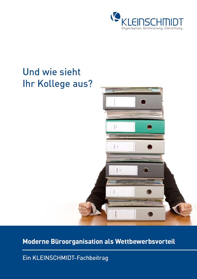 Moderne Büroorganisation als Wettbewerbsvorteil - KLEINSCHMIDT